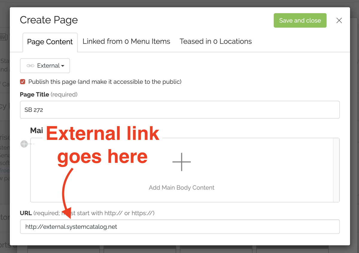 Completing your Transparency checklist